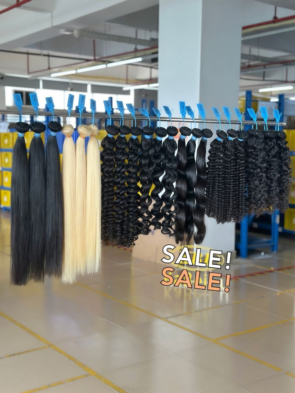 Blue Rubber Band bundles – BebossHair